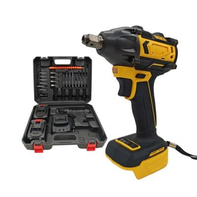 China Industrial 36V Cordless Electric Impact Wrench 21V Battery with Li-Ion Technology Rechargeable DIY Grade Brushless Motor for sale