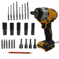 China Industrial Grade 1/2 Inch Square Drive Impact Wrench 20V MAX Cordless Electric Brushless Motor LI-Ion Battery Variable-Speed for sale