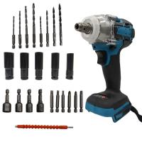 China MKT 21V Industrial/DIY Multipurpose Brushless Motor Power Tools Set Rechargeable Lithium Battery Cordless Washer Chain 1 Year for sale