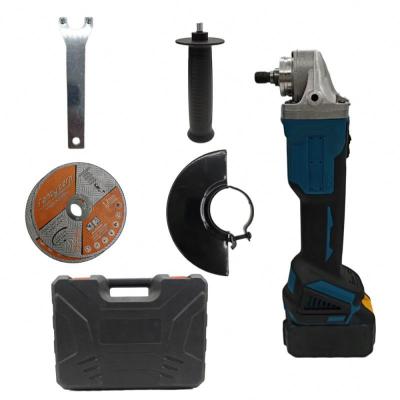 China ZP Model 68 Cordless High Power Brushless Angle Grinder Quick Charging Li-Ion Battery Grinding Disc Customizable DIY Industrial for sale