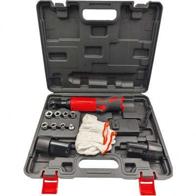 China 21V Brushless Cordless Industrial Ratchet Wrench Tool Set Adjustable Angle 20V Rated Batteries 1 Charger DIY 120N.m Max 3-Year for sale