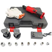 China 21V Brushless Cordless Industrial Ratchet Wrench Tool Set Adjustable Angle 20V Rated Batteries 1 Charger DIY 120N.m Max 3-Year for sale