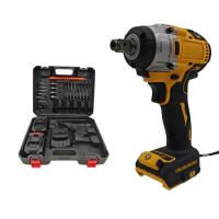 China Youtai 320Nm Industrial Cordless Electric Wrench Chinese Factory 1/2 Brushless Battery Impact Tool 21V Li-Ion DIY Grade 400W for sale