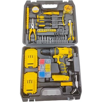 China Cordless Impact Drill Machine DIY Customizable Power Drill Set OEM Support 2000RPM Chuck Size Battery Powered Industrial Grade for sale