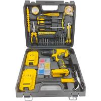 China Cordless Impact Drill Machine DIY Customizable Power Drill Set OEM Support 2000RPM Chuck Size Battery Powered Industrial Grade for sale