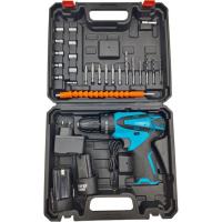 China Factory Direct 12V Precision Electric Cordless Drill Industrial Grade Power Screwdriver Tool Set with Battery Power Source for sale