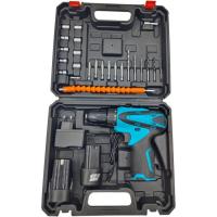 China Factory Direct 12V Precision Electric Cordless Drill Industrial Grade Power Screwdriver Tool Set with Battery Power Source for sale