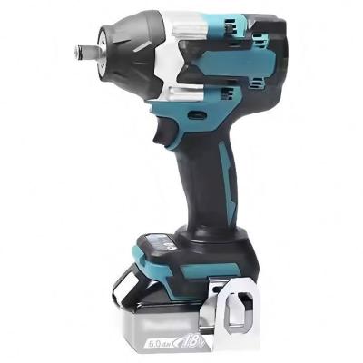China 700nm 1/2 Cordless Brushless 18V 800W Impact-Gun Impact Wrench Square Drive Electric Power Multi-function Construction Wrenches for sale