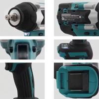 China 700nm 1/2 Cordless Brushless 18V 800W Impact-Gun Impact Wrench Square Drive Electric Power Multi-function Construction Wrenches for sale