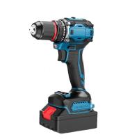 China 21V Cordless Electric Drill Impact Drill Kit with Lithium-Ion Battery, Adjustable Speed, High Torque, Portable Drill Kit for sale