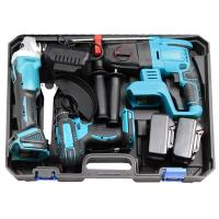 China Electric Tool Brushless Cordless Lithium-ion Battery Impact Drill 3-in-1 Combination Set for sale
