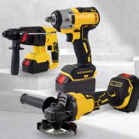 China 21v Brushless Three-in-One Electric Hammer, Angle Grinder, Impact Wrench for sale