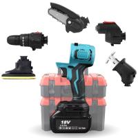 China Multifunctional Universal Device, Detachable Lithium Battery Combination Kit, 8-in-1 Brushless Lithium Battery Power Tool for sale