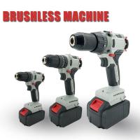 China Professional High-torque 3-in-1 Electric Cordless Drill Set with 21V Voltage, Equipped with Brushless Motor for sale