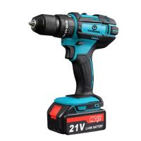 China 21V Portable Cordless Drill and Angle Grinder Combo Set - 2-in-1 Lithium-Ion Brushless Motor Electricity for sale