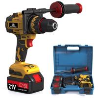 China Use More Cordless Electric Drill and Power Tool Kits, with Detachable Impact Drills and Professional Screwdrivers Set for sale