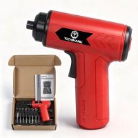 China Tool Mini Cordless Screwdriver Charging Battery Lithium-Ion Screwdriver Set for sale
