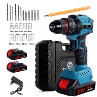 China The Cordless Impact Drill Kit Is Portable and Suitable for Use on Wood, Metal and Concrete. for sale