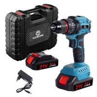 China The Cordless Impact Drill Kit Is Portable and Suitable for Use on Wood, Metal and Concrete. for sale