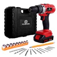 China Portable 21V Cordless Impact Lithium Battery Torque Screwdriver Kit with Wireless Battery Power, Mini Household Repair OEM for sale