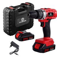 China Portable 21V Cordless Impact Lithium Battery Torque Screwdriver Kit with Wireless Battery Power, Mini Household Repair OEM for sale