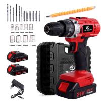 China Portable 21V Cordless Impact Lithium Battery Torque Screwdriver Kit with Wireless Battery Power, Mini Household Repair OEM for sale