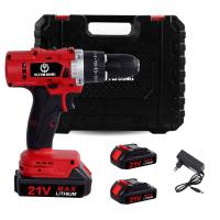 China 21v Cordless Impact Drill Kit - Lithium Battery, Suitable for Woodwork and Industrial DIY Customization for sale