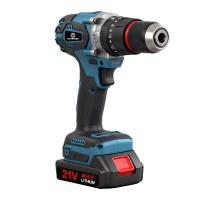 China 21v Portable Electric Drill Kit - Factory Source Cordless Impact Drill Motor Tool, with Speed Control and Lithium Battery for sale