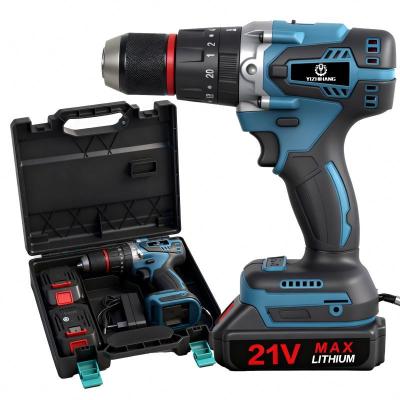 China High-quality Lithium Battery-powered Power Tools, Drills, and Home Construction Site Supporting OEM Brushless Charging Drills for sale