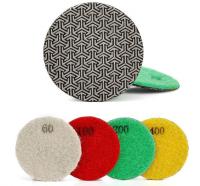 China 2 Inch Electroplated Flexible Diamond Polishing Pads 50mm Stone Porcelain Tile Polishing Disc for sale