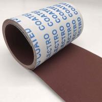 China Latest 1.2mm Ceramic Abrasive Sandpaper Rolls Zirconia Aluminum Oxide Cloth Roll with Resin Bonding for Surface Grinding for sale