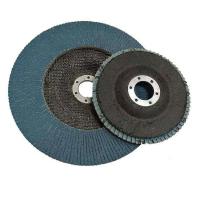 China Fiberglass Aluminum Oixde Coated Flap Disc Wheels Grinding Abrasive Discs with OEM & ODM Support for sale