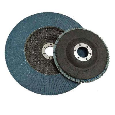 China Fiberglass Aluminum Oixde Coated Flap Disc Wheels Grinding Abrasive Discs with OEM & ODM Support for sale