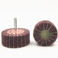 China 30mm 40mm 50mm 60mm Customizable OEM Non-Woven Mounted Point Flap Wheels Medium Hardness Abrasive Disc for Grinding Fiber Nylon for sale