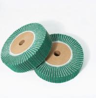 China DMS Abrasive Tools Shaft-mounted Non-woven Flap Wheel Abrasives Nylon Grinding Wheel for Hardware 6mm 6.35mm for sale