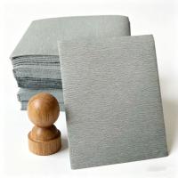 China Dry Sandpaper 75*100MM Hook Loop Grit 80/120/180/240/320/400/600# Adhesive Metal Polishing Tool Sander Pads Sheet OEM for sale