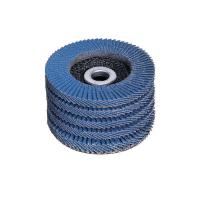 China High Efficiency Abrasive Tool P60 Aluminum Oxide Coated Abrasive Flap Disc 4.5 Inch for Metal for sale