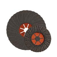 China 4inch 4.5in Diamond Silicon Carbide Polishing Grinding Disc Electroplated Flap Disc High Performance Polishing Pads for sale