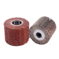 China 120x100x19mm Abrasive Stainless Steel Wire Drawing Wheel Sanding Wheel Stainless Steel Polishing Wheel for sale