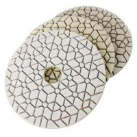China 4 Inch Dry Polishing Pad Sharp Flexible 100mm Diamond Polishing Pads for Granite Marble Stone Concrete Sanding Disc for sale