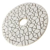 China 4 Inch Dry Polishing Pad Sharp Flexible 100mm Diamond Polishing Pads for Granite Marble Stone Concrete Sanding Disc for sale