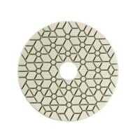 China 4 Inch Dry Polishing Pad Sharp Flexible 100mm Diamond Polishing Pads for Granite Marble Stone Concrete Sanding Disc for sale