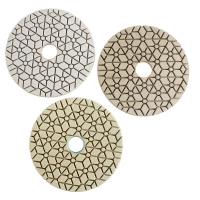 China 4 Inch Dry Polishing Pad Sharp Flexible 100mm Diamond Polishing Pads for Granite Marble Stone Concrete Sanding Disc for sale