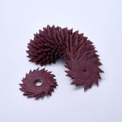 China 100mm High Hardness Aluminum Oxide Octagonal Abrasive Sanding Disc OEM Polishing Groove Repair Tool for sale