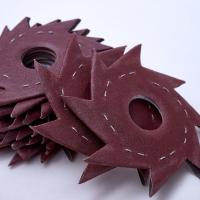 China 100mm High Hardness Aluminum Oxide Octagonal Abrasive Sanding Disc OEM Polishing Groove Repair Tool for sale