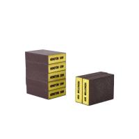 China Hot Sale New Product  Hand Abrasives Sponge Hand Abrasive Sponge Sanding Block for Wood Metal Stone Manual Buffing for sale