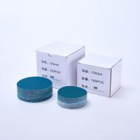 China High Efficiency Blue Rhombic Mesh Blasting Media Sandpaper Discs for Metal and Wood Polishing 42-53HRC Hardness Grit 60#-320# for sale