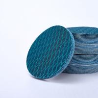 China High Efficiency Blue Rhombic Mesh Blasting Media Sandpaper Discs for Metal and Wood Polishing 42-53HRC Hardness Grit 60#-320# for sale