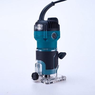 China Electric Variable Speed Lithium Battery Wood Trimmer Router Hand Trimmers Laminate Milling Engraving DIY for Woodworking for sale
