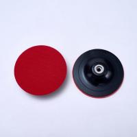 China Wholesale High Hardness Abrasive Pad Hook Loop Backing Paper Pad Holder 2cm Thickness Car Polishing Pads Used Sanding Discs for sale